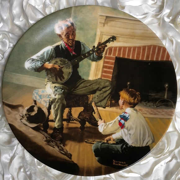 Norman Rockwell | Other | Norman Rockwell Plate The Banjo Player | Poshmark
